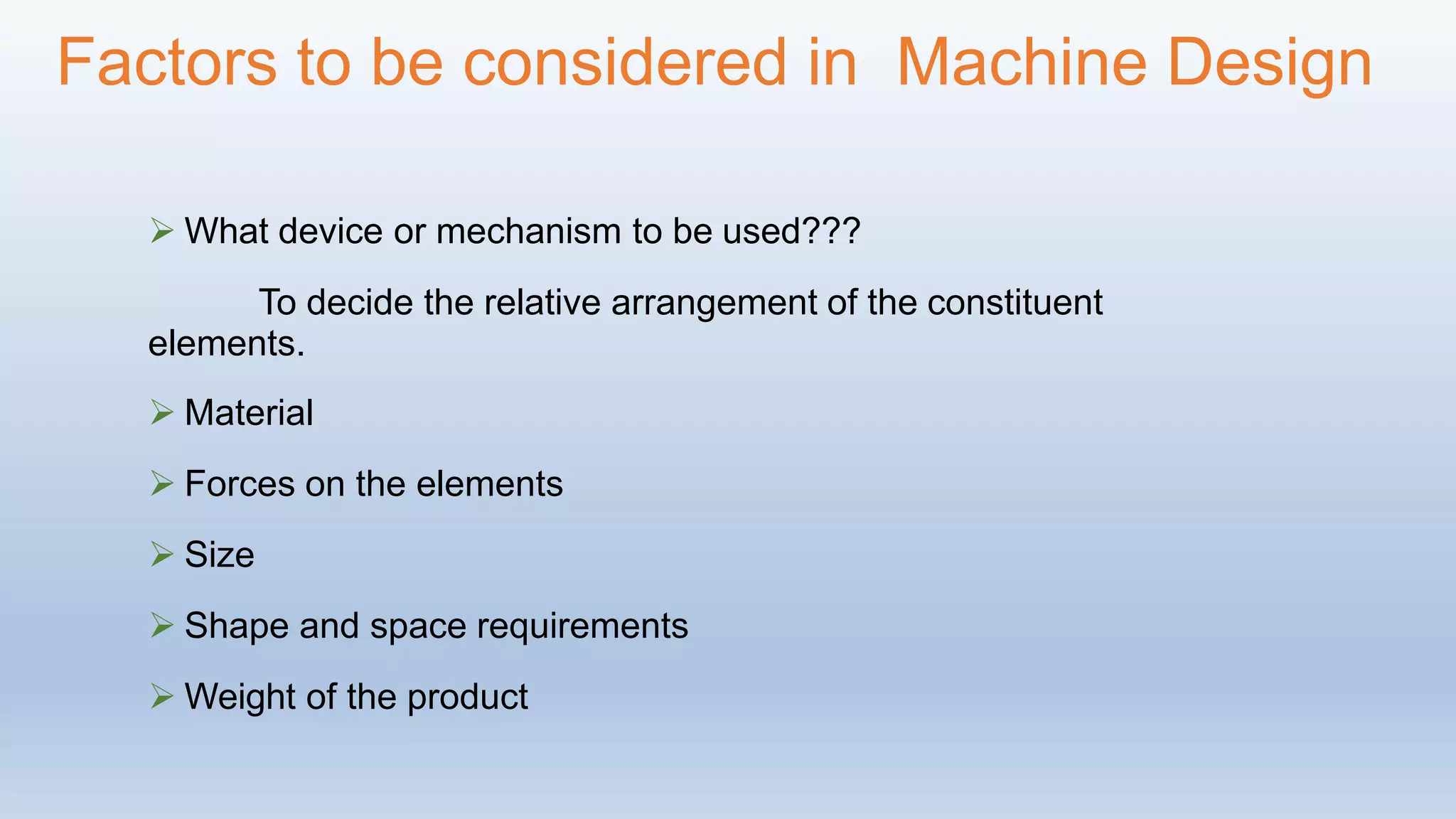 1 a. Introduction design of machine element | PPTX