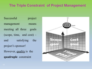 1 a. introduction to project management | PPTX