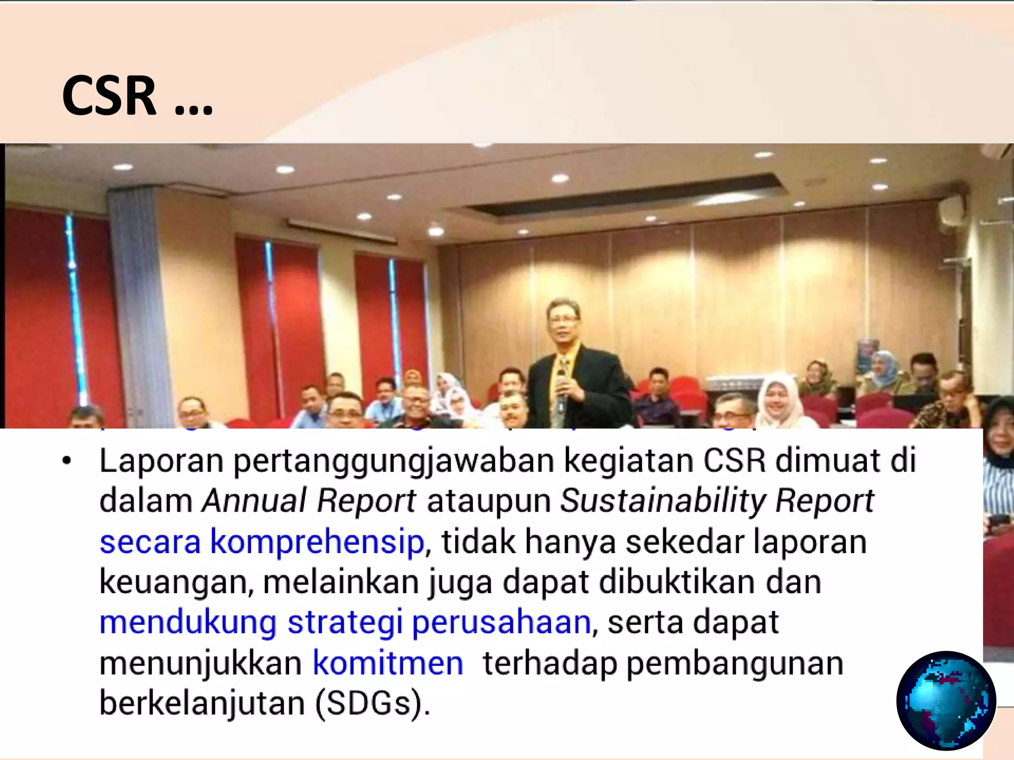 Konsep CSR (Menurut Teori Carrol) dan Keterkaitannya dgn SUSTAINABILITY ...