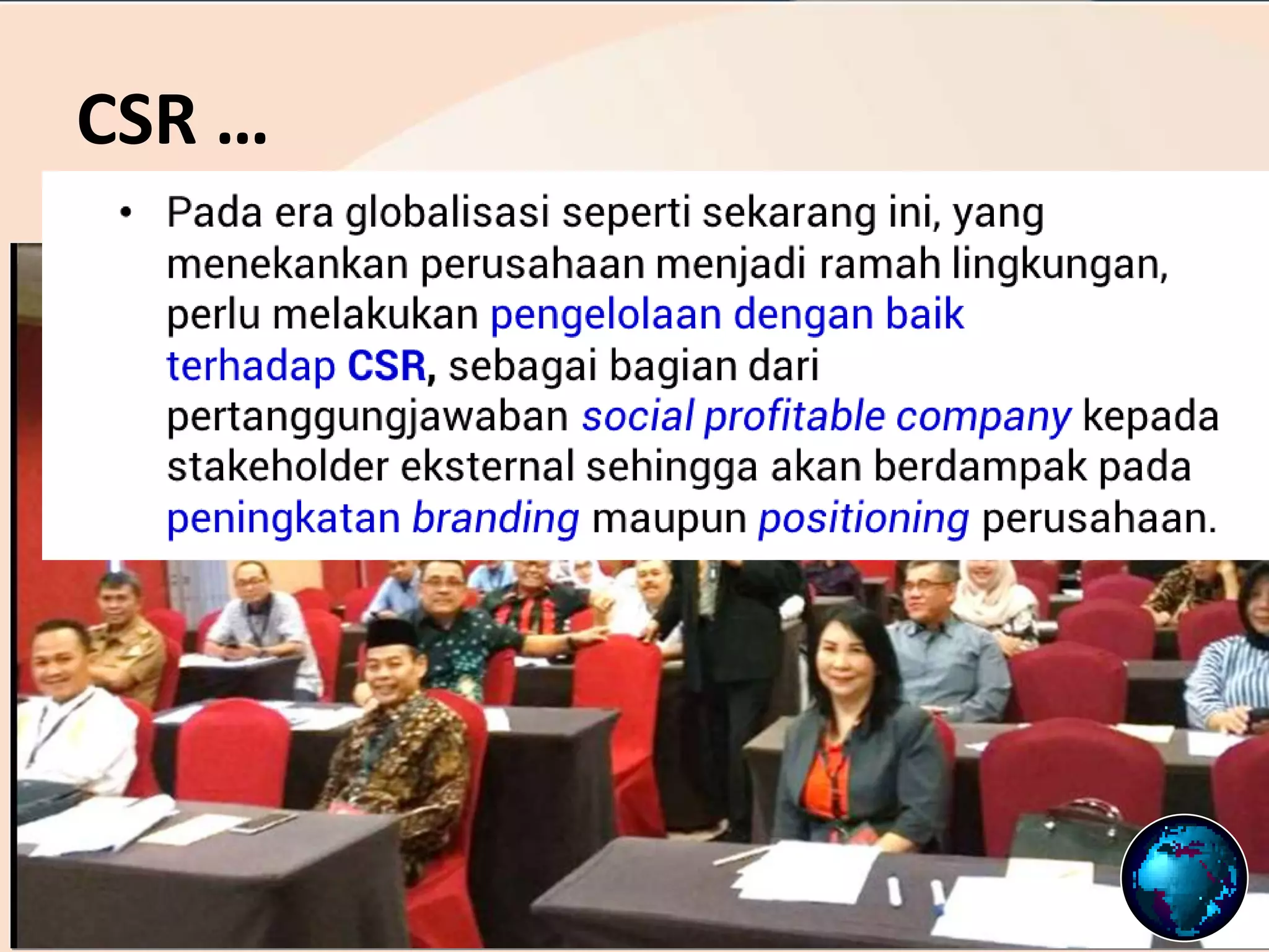 Konsep CSR (Menurut Teori Carrol) dan Keterkaitannya dgn SUSTAINABILITY ...