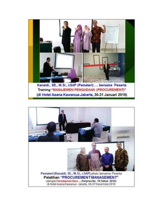 (2021) Silabus Training "Effective E-PROCUREMENT & e-PURCHASING for Buyer and Seller". | PDF