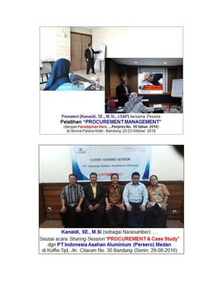 (2021) Silabus Training "Effective E-PROCUREMENT & e-PURCHASING for Buyer and Seller". | PDF