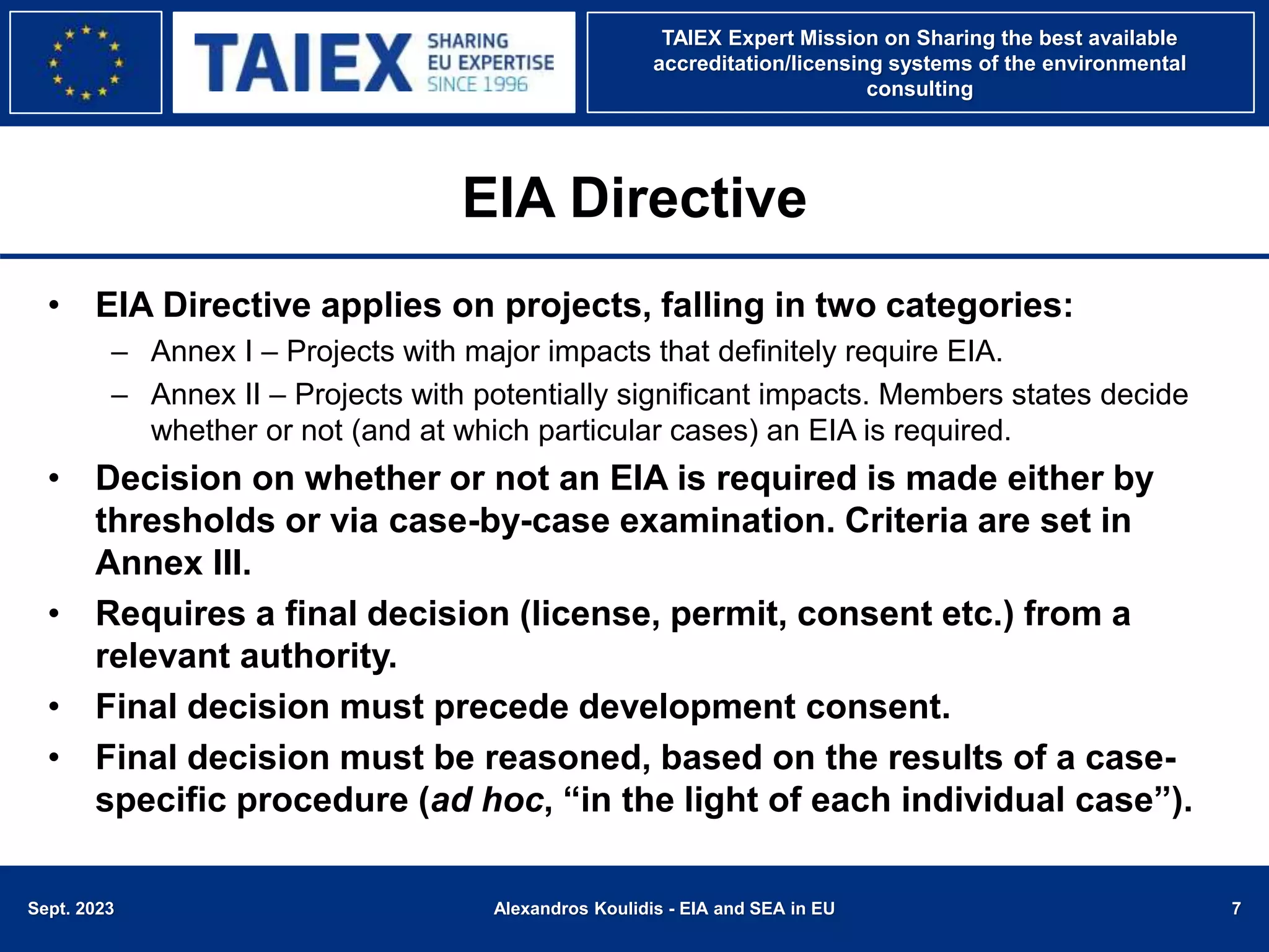 EIA and SEA in EU.pptx