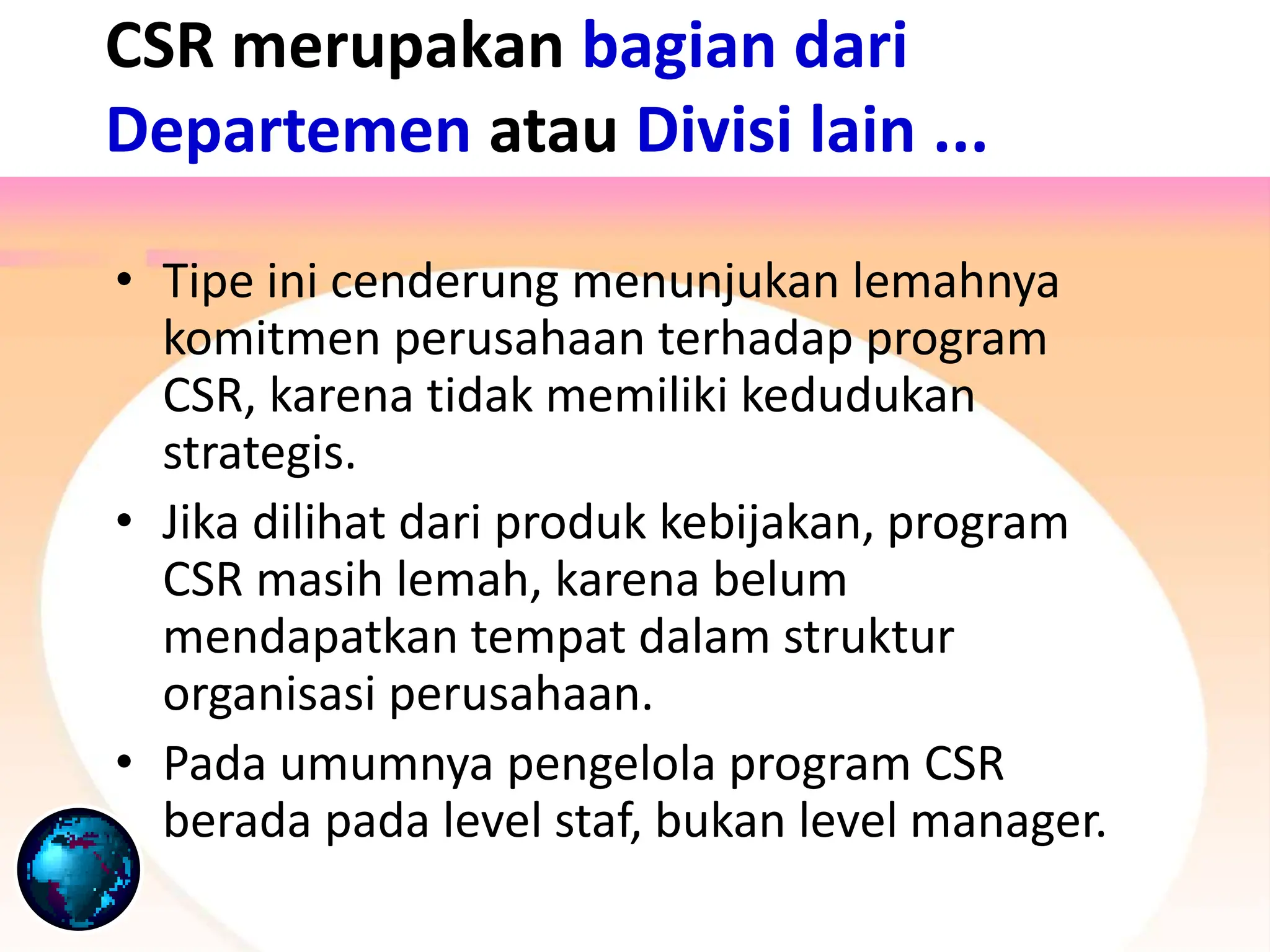Struktur Organisasi Pengelola CSR/TJSL _Pelatihan "Harmonisasi ...