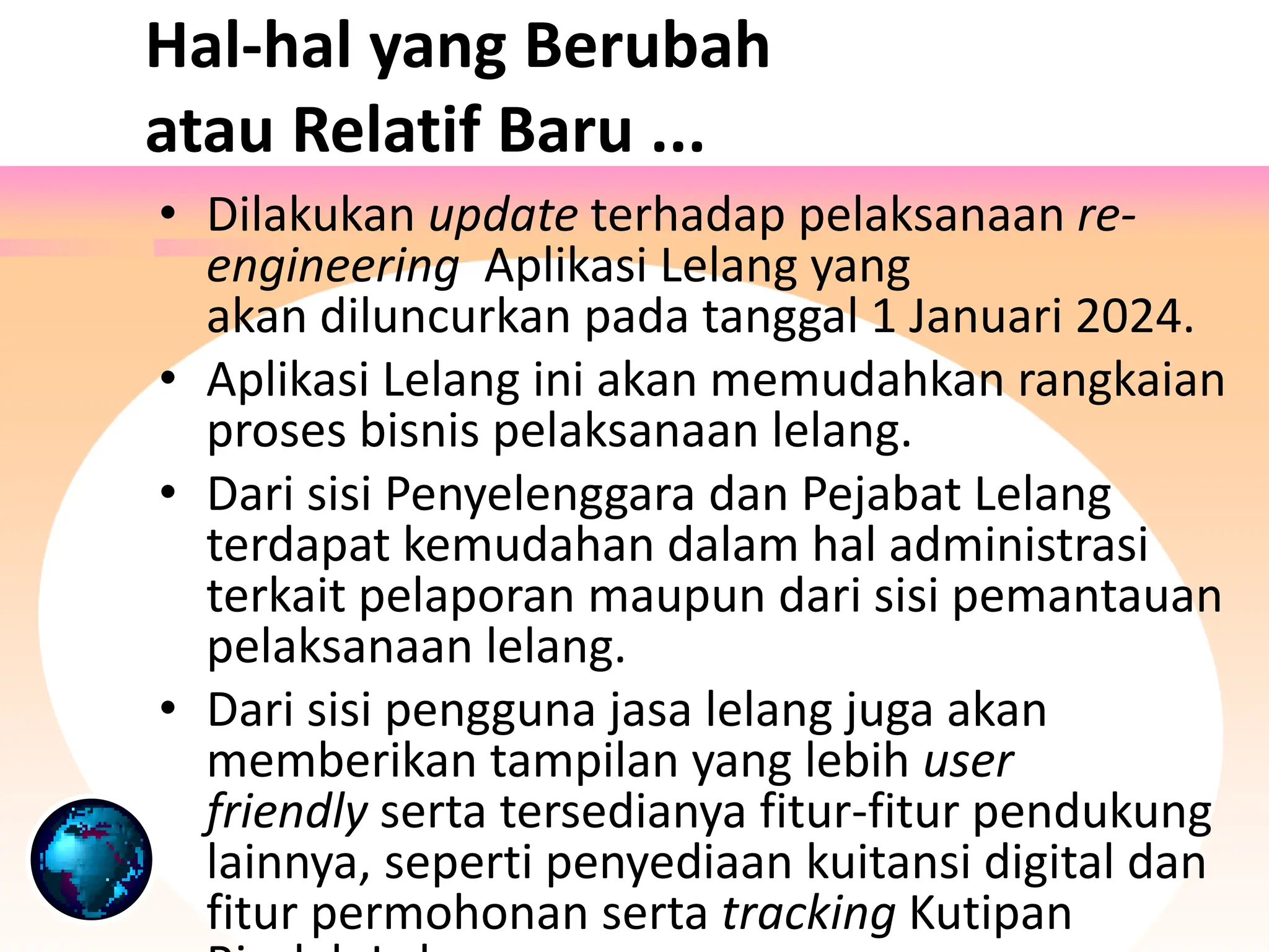 Hal-hal yang Berubah atau Relatif Baru _(Ketentuan TERBARU PELELANGAN Barang_ PMK No. 122 Tahun ...