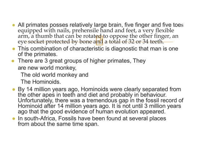 1a Human Evolution 1pptx 1422