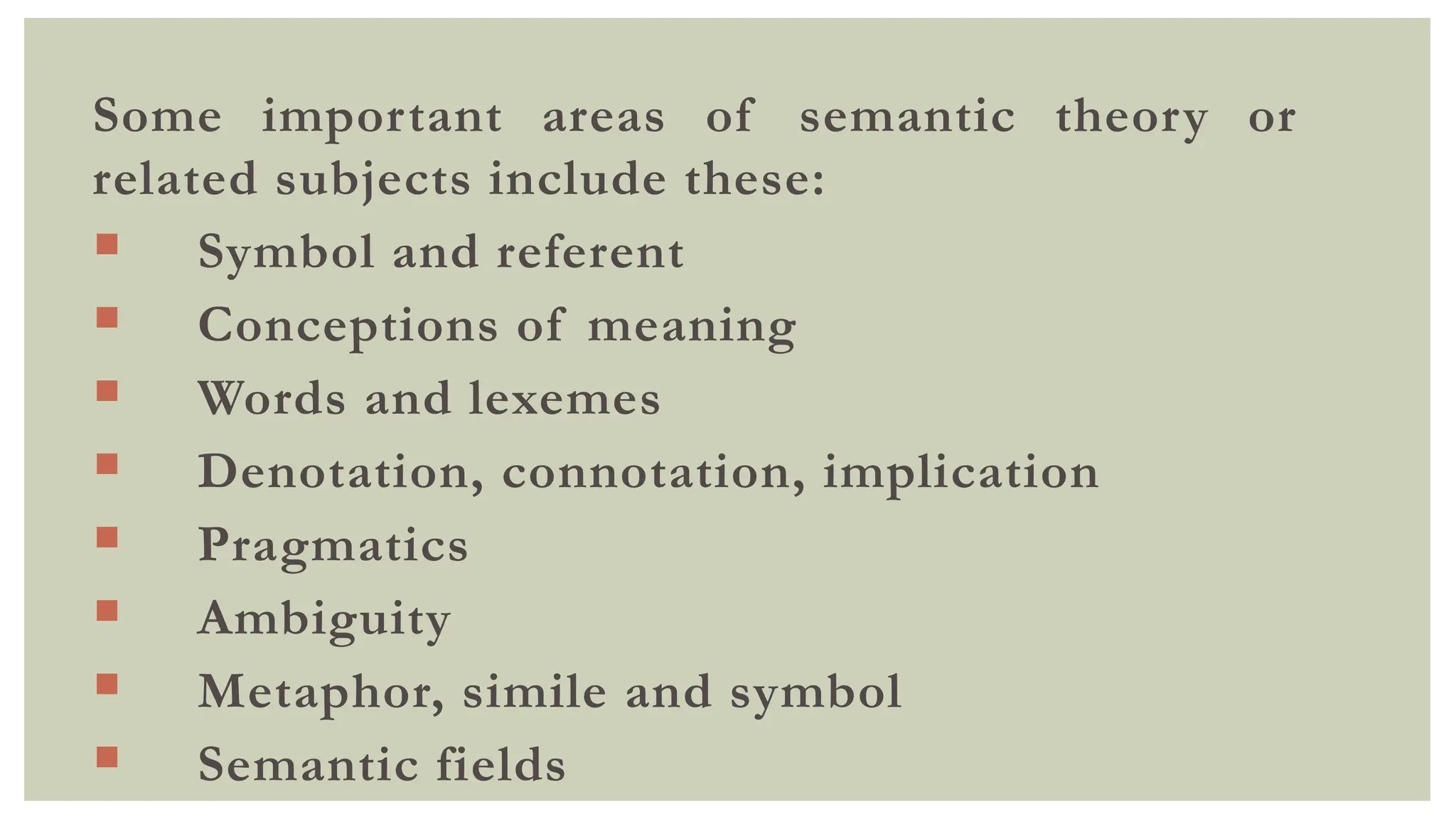 Presentasi Semantik untuk Mata Kuliah SEMANTIK | PPTX