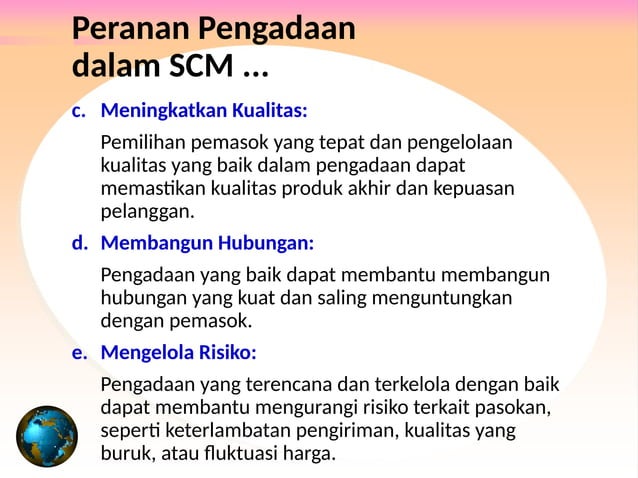 Manajemen Pengadaan & Pembelian dalam Kontek SCM_Training "PROCUREMENT & PURCHASING MANAGEMENT".pptx