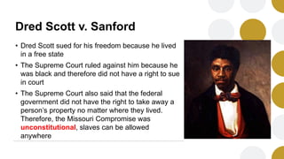 Causes of the Civil War | PPT