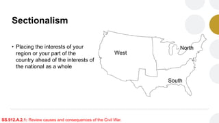 Causes of the Civil War 23-24 | PPTX
