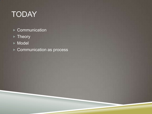 1 a human communication | PPT