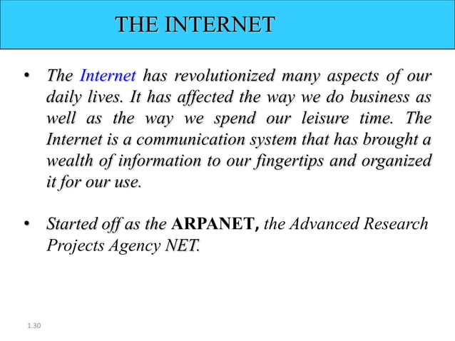 1a introduction to network fundamentals | PPT