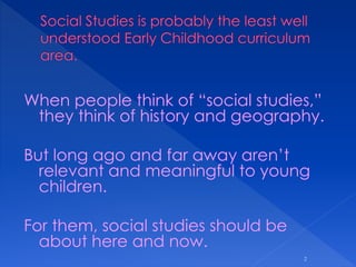 Introduction in Social Studies In Social Studies | PDF
