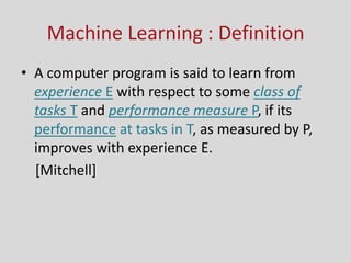 Introduction to Machine Learning | PDF