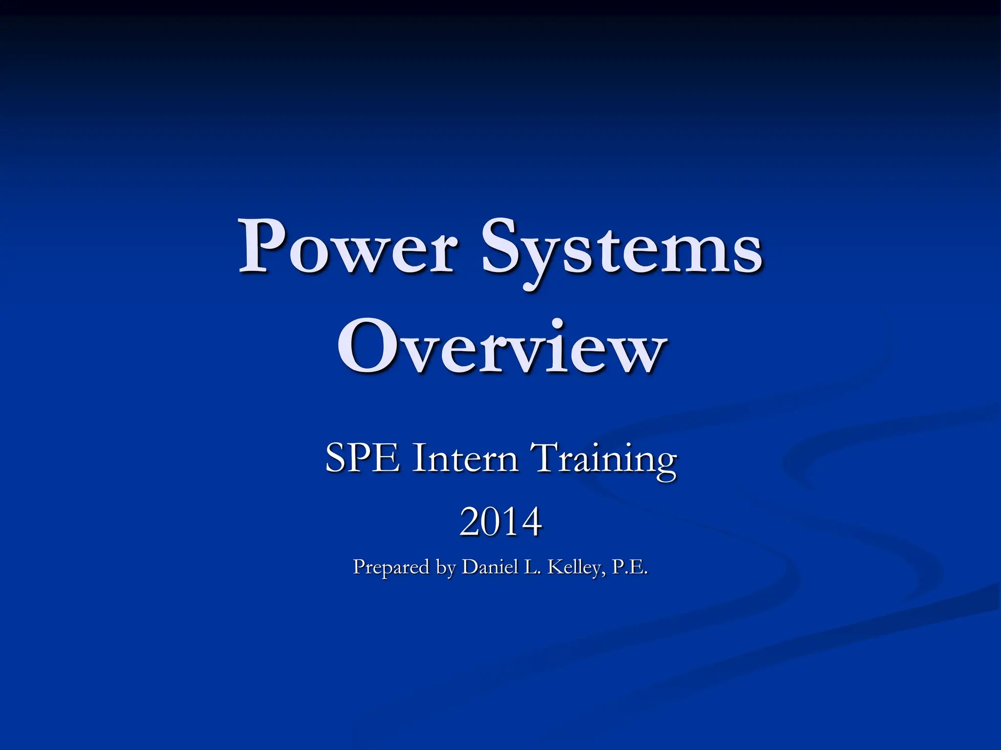 1A-Power System Overview.ppt