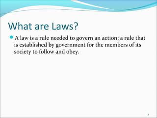 Rules and Law | PPT