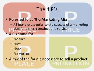 1a. the 4 p’s of marketing | PPT