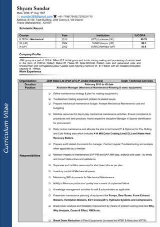 SS Resume | PDF