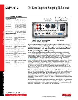 DMM7510_DataSheet | PDF