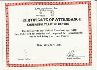 Certificates 2 | PDF