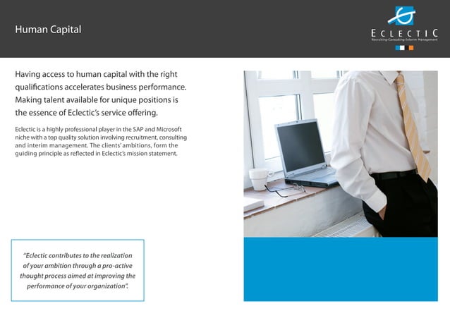 Eclectic Corporate Brochure | PDF