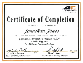 Jonathan Jones EDIT RIGHT CERTIFICATION For upload | PDF