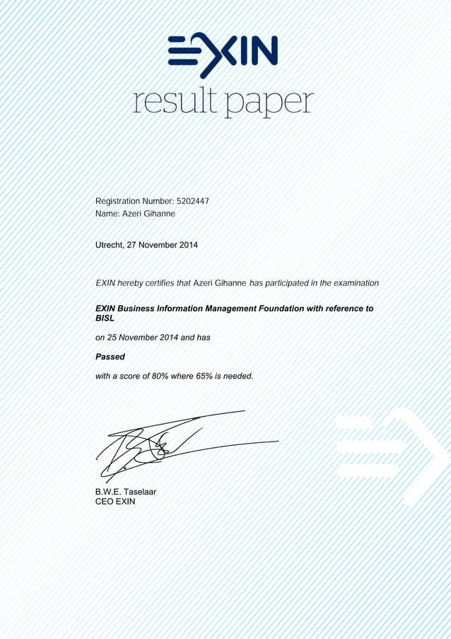 BISL ResultPaper | PDF