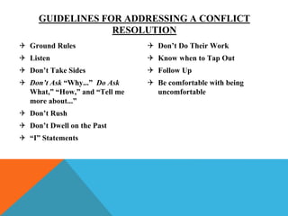 Conflict resolution | PPT