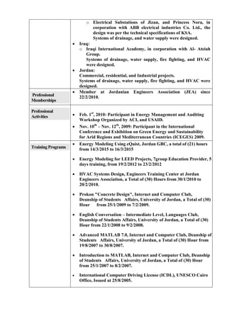 Eng.Yahya Ayesh C.V | PDF
