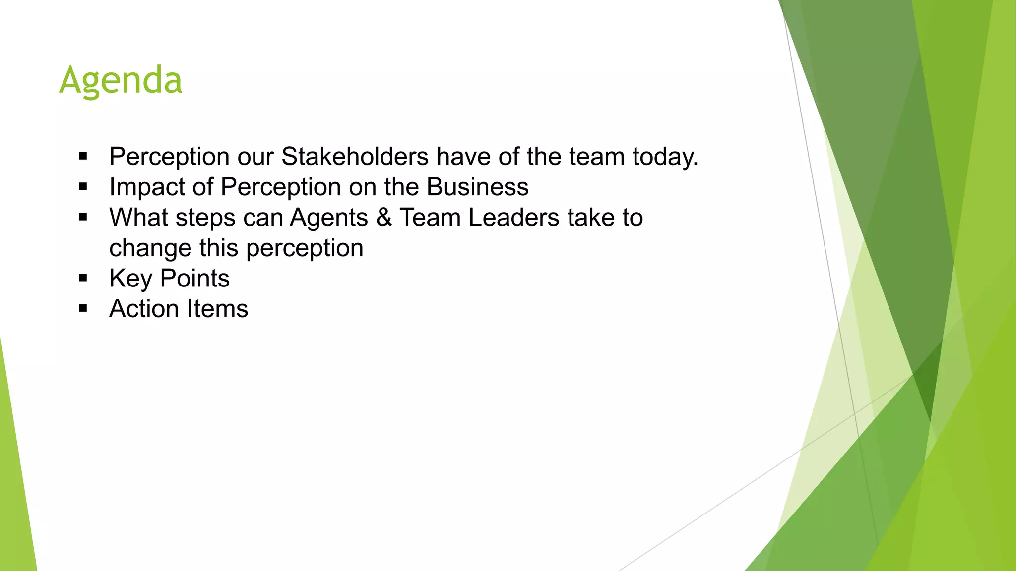 Stakeholder Perception | PPTX | Business | Business and Finance