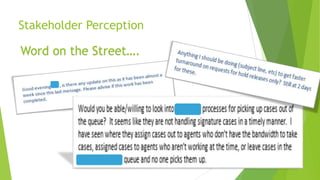 Stakeholder Perception | PPTX | Business | Business and Finance