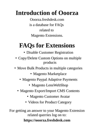 Magento | PDF