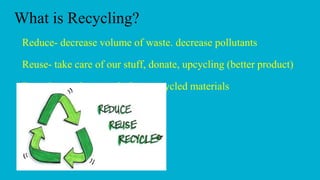 Recycling Presentation | PPTX