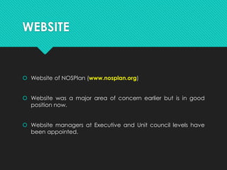 NOSPlan in SPA Delhi | PPTX