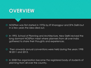 NOSPlan in SPA Delhi | PPTX