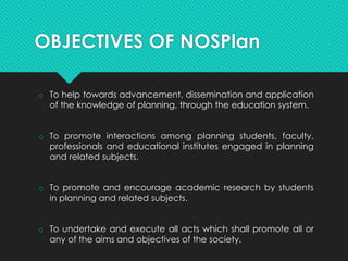 NOSPlan in SPA Delhi | PPTX
