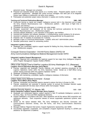 David Raymond Resume 2015 | DOCX