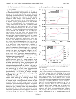 Mitigation of Cross-Talk in Memory Arrays | PDF