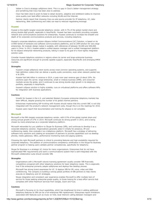 Magic Quadrant for Corporate Telephony | PDF