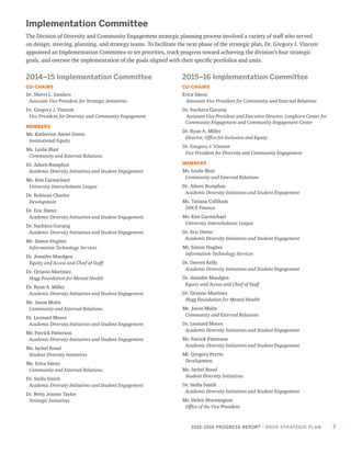 2015.2016 DDCE Strategic Plan Progress Report | PDF