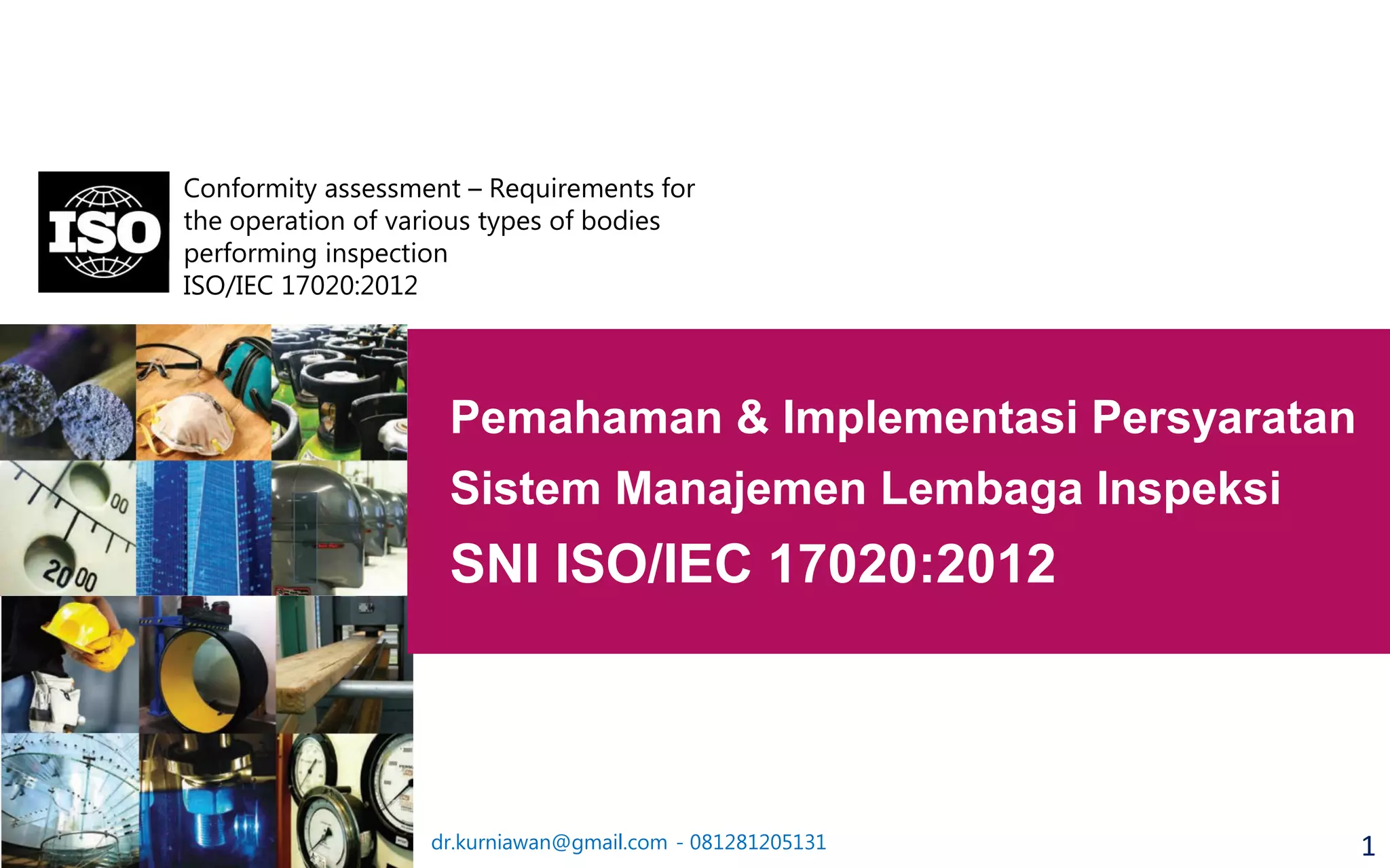 ISO-IEC 17020 -2012 (General) | PDF