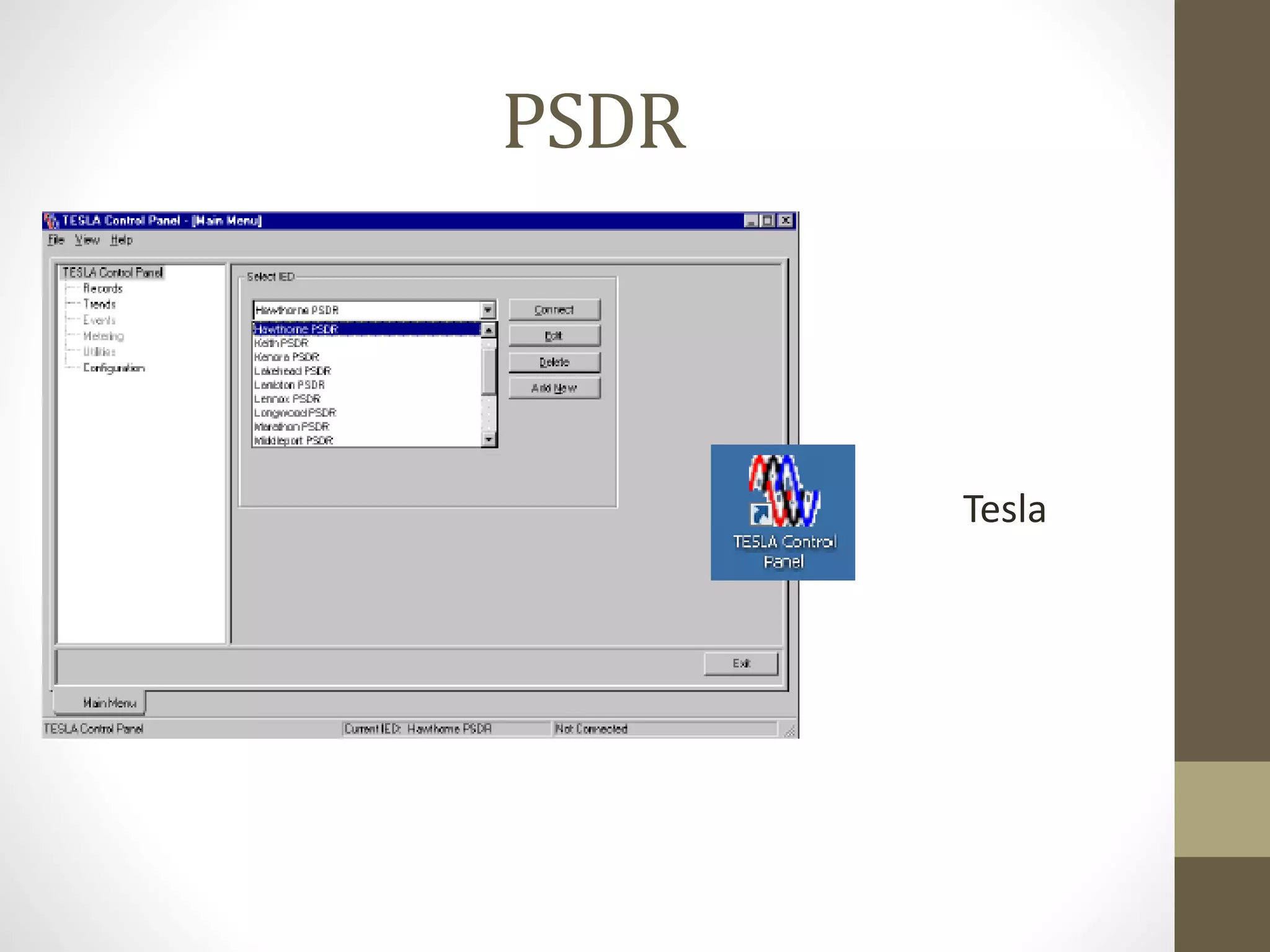 Disturbance Monitoring Equipment Presentation | PPTX