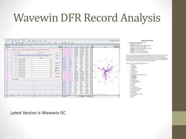 Disturbance Monitoring Equipment Presentation | PPTX | Operating ...