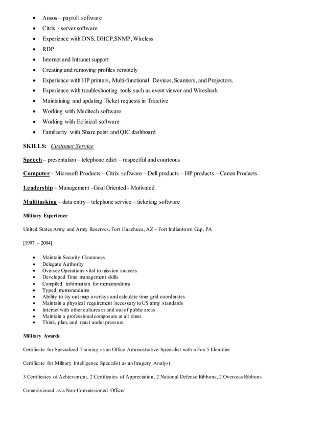 William resume 2016 | DOCX