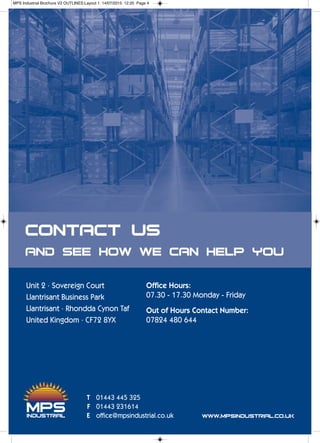 MPS Industrial Brochure V2 OUTLINES 2 | PDF