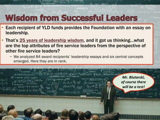 Fire Service Leadership | PDF