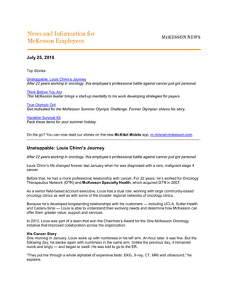 McKessonNews | PDF