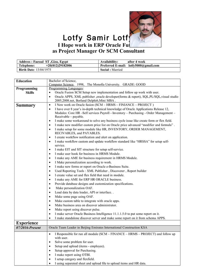 Lotfy_Samir_new_cv | PDF
