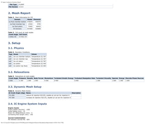 IC Engine Sector Flow Simulation report | PDF | Physics | Science