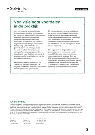 Solvinity Server to Service | PDF